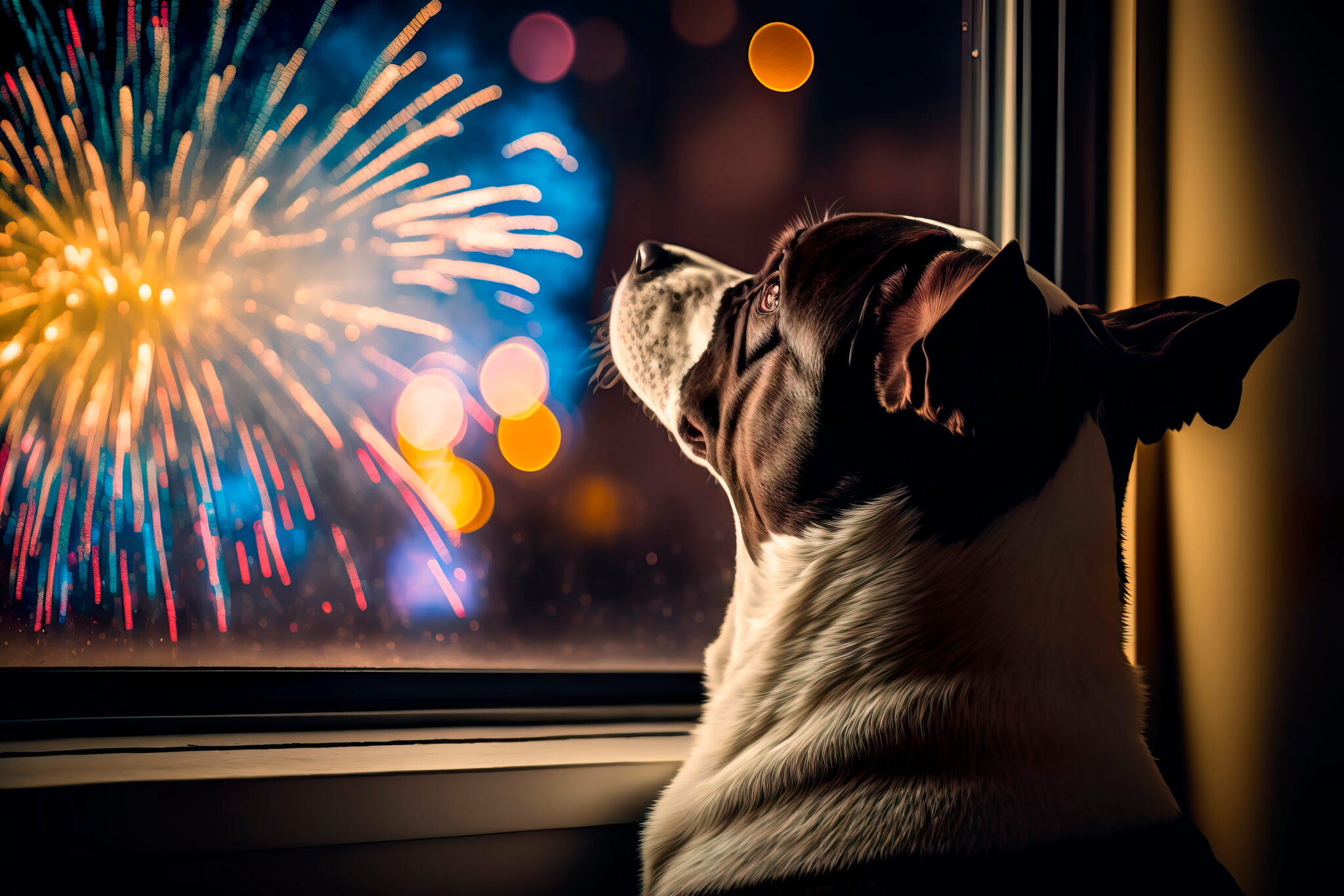 Fireworks: how to take care of your pet - All4petshospital